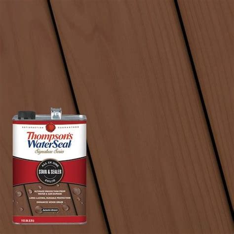 Thompsons Waterseal Signature Series Pre Tinted Autumn Brown Solid