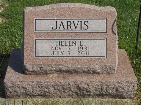 Helen E Dowler Jarvis 1931 2011 Find A Grave Memorial