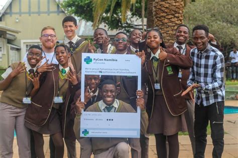 pycon namibia on linkedin our next generation python software association of namibia scholars at…