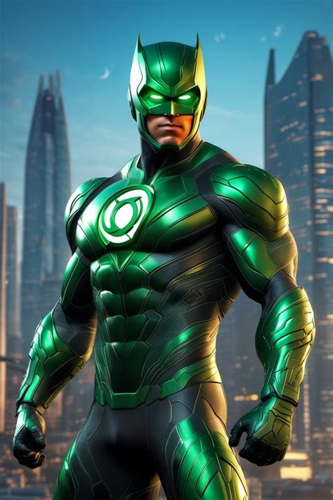 Green Lantern Render