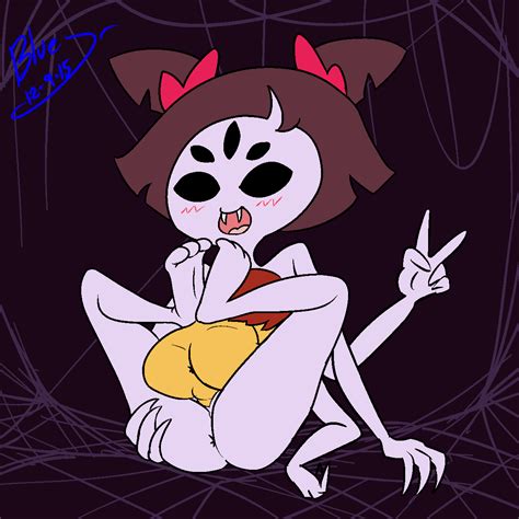 Post 1753242 Bluejr Frisk Muffet Undertale