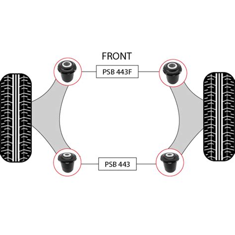 4x Toyota Tundra 07 21 Front Lower Control Arm Front Rear