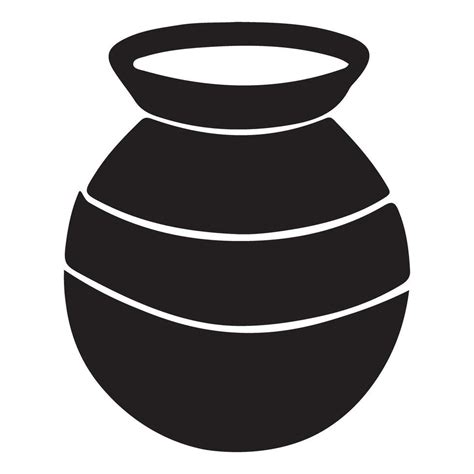 Traditional Clay Pot Illustration Symbolizing Culture And Heritage