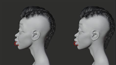 Braid Hair Grooming And Simulation In Blender Blender Market