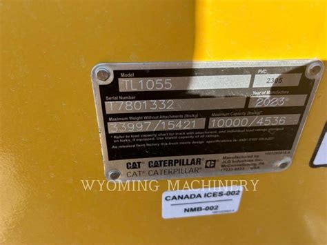 2023 Cat Tl1055 For Sale 235000 Usd Cat Used
