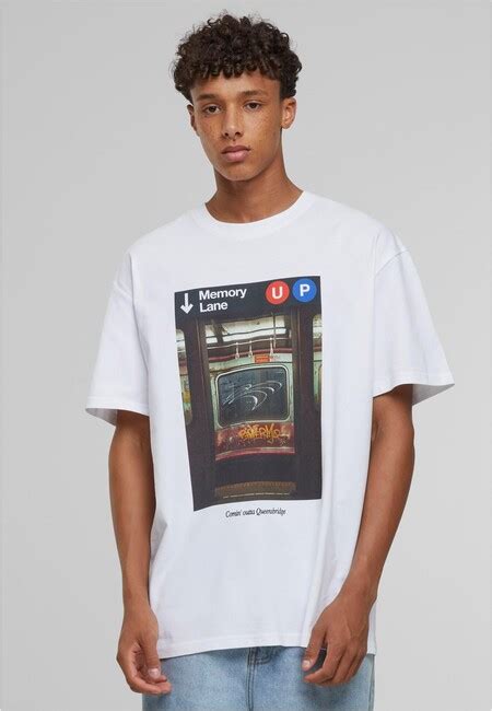 Mr Tee Memory Lane Oversize Tee White Gangstagrouphu Online Hip