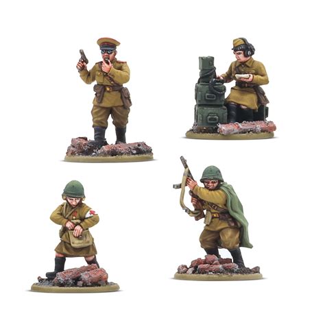 Bolt Action Soviet Infantry Hq Eh Gaming York