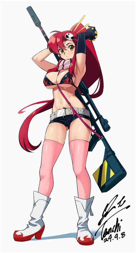 Yoo Tenchi Yoko Littner Tengen Toppa Gurren Lagann Absurdres