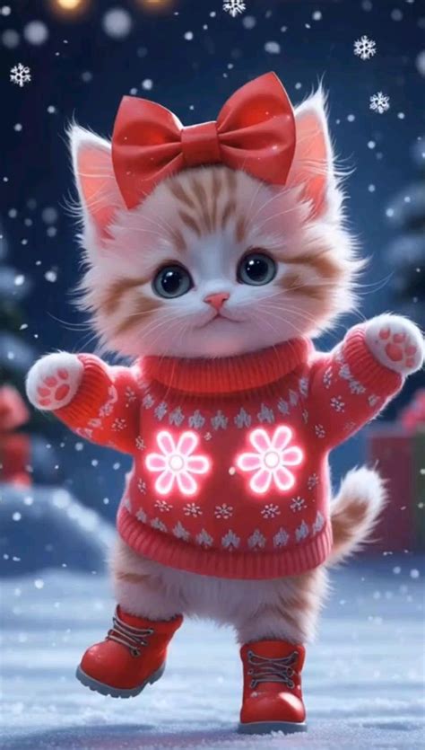 Cute Kitten Dancing 💃🐈 In 2025 Kittens Cutest Kittens Cute Bunny