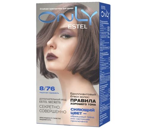 Краска-гель для волос Estel Only - «Краска-гель Estel Only в оттенке 9/ ...