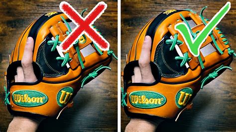 How To Wear A Baseball Glove Each Position Youtube