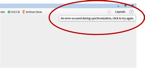 Bug Network Error Subsequent Sync Error Logos Community