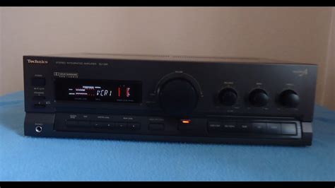 Technics Su G91 Stereo Integrated Surround Sound Amplifier Youtube