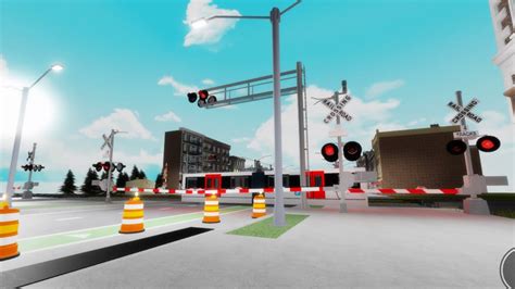 Roblox Train Railroad Crossing New Gates Youtube