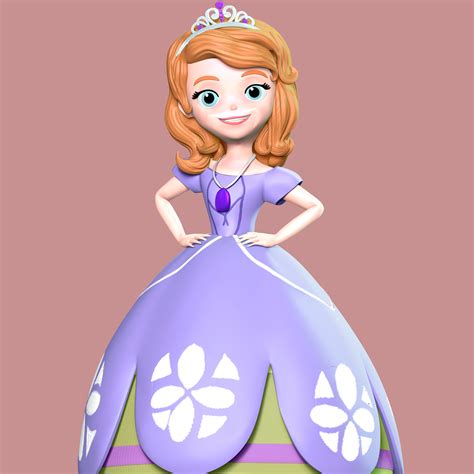 Love 3d Model Sofia Princess