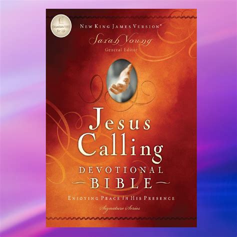 Jesus Calling Devotional Bible By Sarah Young Books About Bo Inspire
