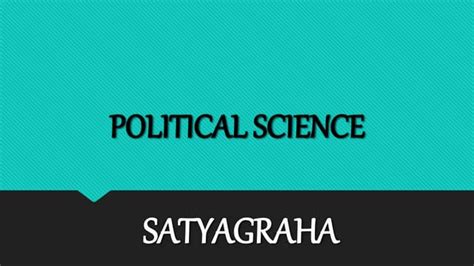 Political Science Pptx