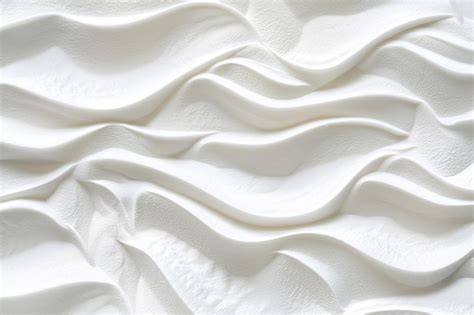 White Sand Wave Pattern Texture For Beachinspired Designs Premium Ai
