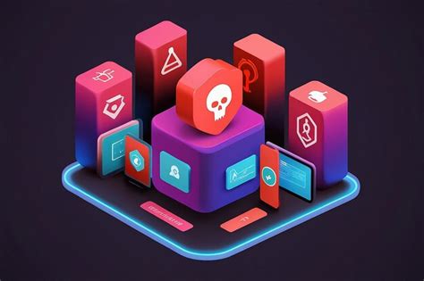 3d Icon Illustration Cyber Threat Hacker Security Premium Ai Generated Image