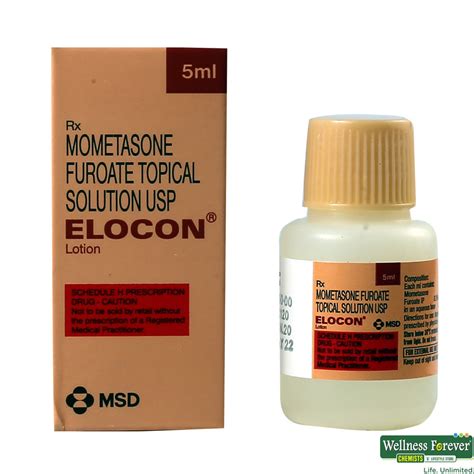 Buy Elocon Lotion 5 Ml Online At Best Prices Wellness Forever