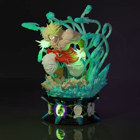 Stl File Broly・model To Download And 3d Print・cults