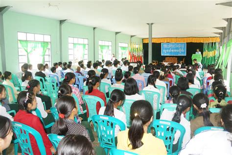 ဇေယျာသီရိမြို့နယ် ကျောက်ချက်အခြေခံပညာအထက်တန်းကျောင်း၌ စာဖတ်ရှိန်မြှင့