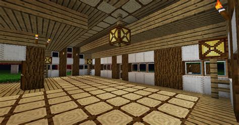 Wood Style House Minecraft Map