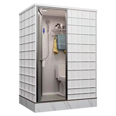 Modern Fully Enclosed Integrated Aluminum Prefabricated Bathroom Unit