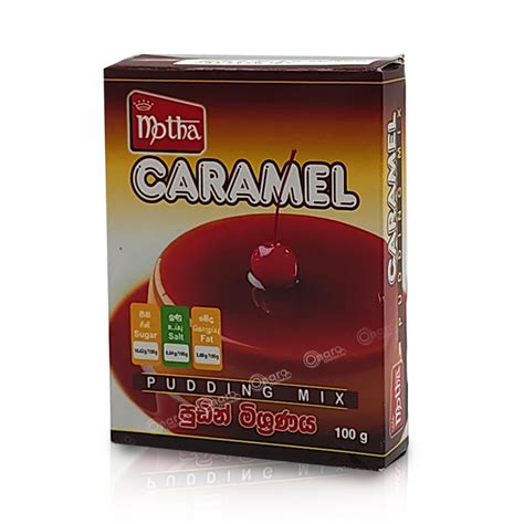 Motha Caramel Pudding Mix 100g The Best Sri Lankan Shopping Experience