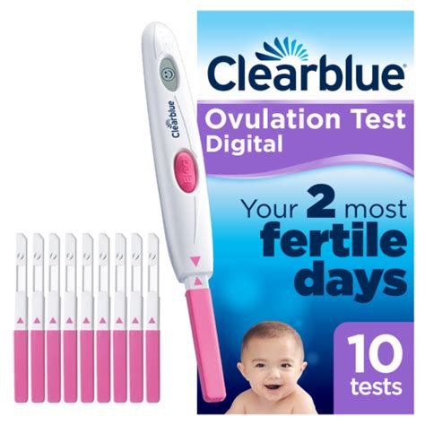 Clearblue Digital Ovulation Test 10 Tests Clicks