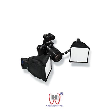 Dental Twin Flash Softbox For Godox Mf12 Wandhtech
