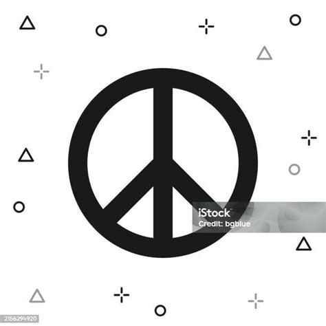 Peace Icon On White Background Stock Illustration Download Image Now