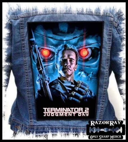 Terminator Ii Judgment Day 2 Backpatch Back Patch