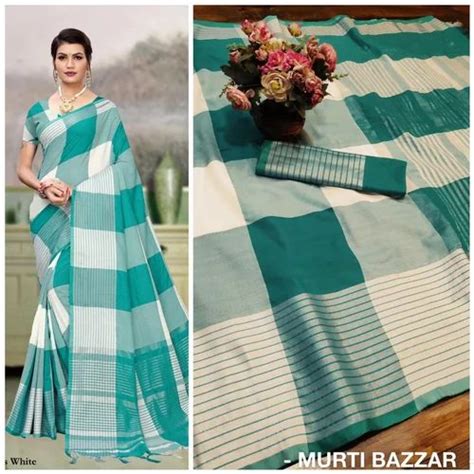 New Checks Trendy Saree At Rs 499 Fancy Sarees Id 25471273948