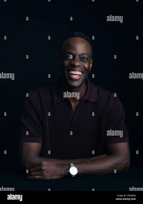 Ato Essandoh Poses For A Portrait To Promote The Diplomat On Friday