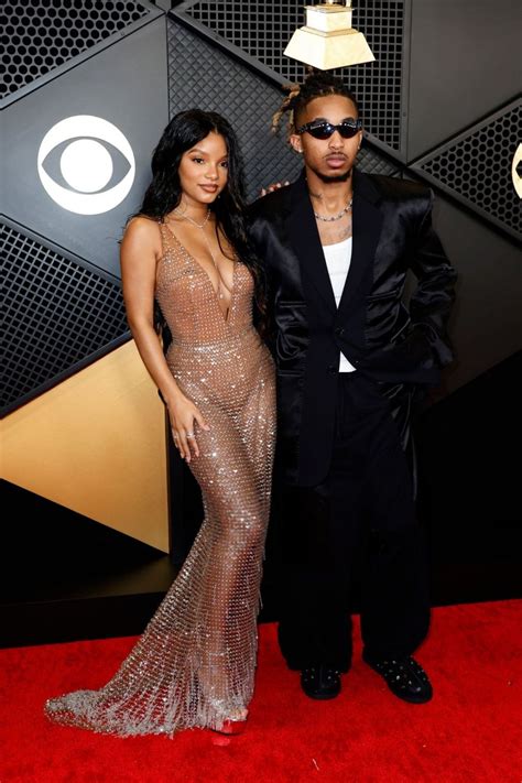 Halle Bailey Grammy Awards 2024 • Celebmafia