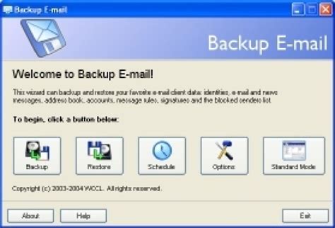 Backup E Mail Download Review