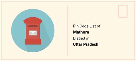 Mathura District Pin Code List Uttar Pradesh