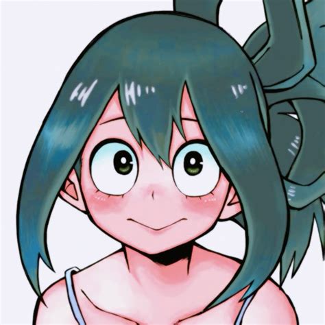 “𝜗𝜚 ﹐ 𝘁𝘀𝘂𝘆𝘂 𝗮𝘀𝘂𝗶 𝗶𝗰𝗼𝗻 ” Tsuyu Asui Cute Drawings Aesthetic Anime