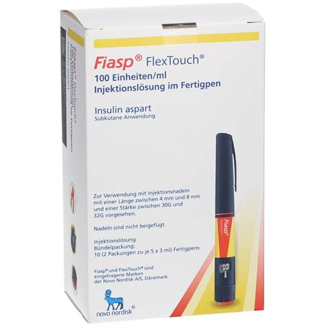 Fiasp 100 Eml Flextouch 2x5x3 Ml Mit Dem E Rezept Kaufen Shop Apotheke