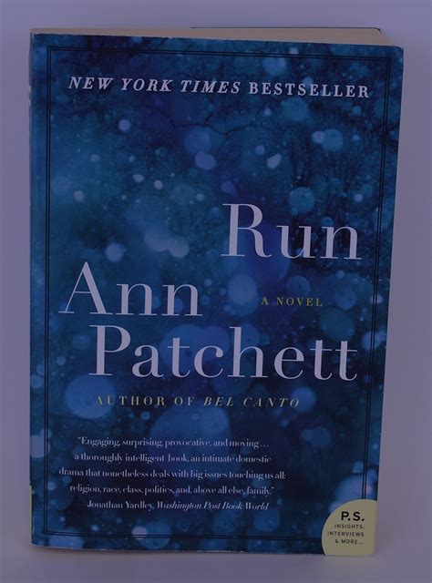 Run Patchett Ann 9780061340642 Books