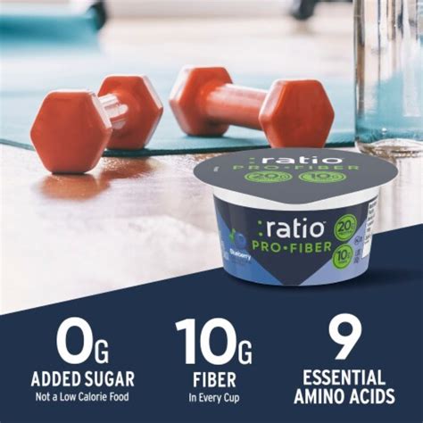 Ratio ™ Pro Fiber Blueberry Yogurt Cultured Dairy Snack Cup 53 Oz