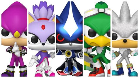 New Sonic The Hedgehog Funko Pop Wave Includes Neo Metal Sonic Blaze