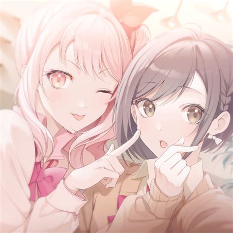 Shinonome Ena And Akiyama Mizuki Project Sekai Drawn By Minorifaddy