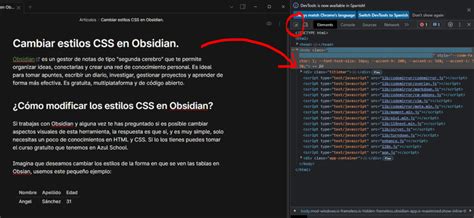 Cambiar Estilos Css En Obsidian Angel Sánchez