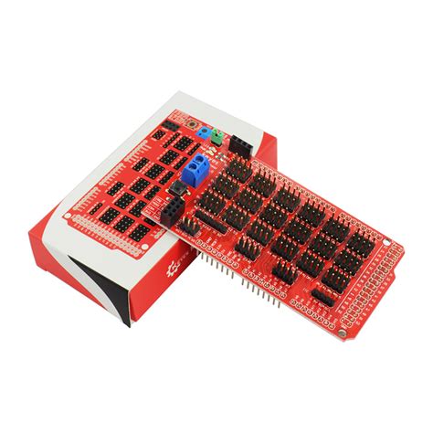 Mega 2560专用传感器扩展板v10电子积木适用arduino扩展编程学习虎窝淘