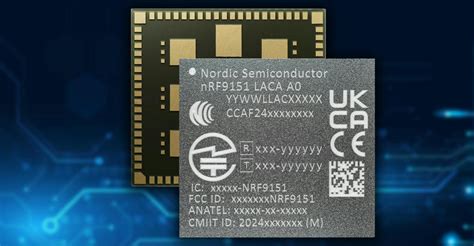 Nordic NRF9151 A Smaller LTE M NB IoT And DEC