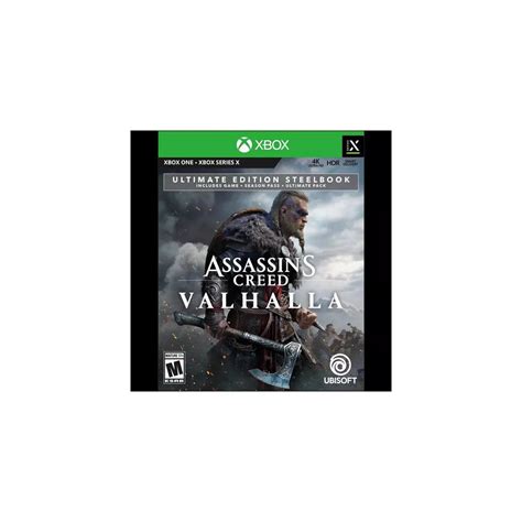 Assassins Creed Valhalla Ultimate Steelbook Edition Complete X Dpadonlinenbtx
