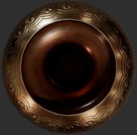 Brass Vass Free Vr Ar Low Poly 3d Model Cgtrader