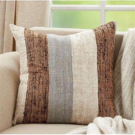 Banded Design Throw Pillow Bed Bath And Beyond 33093410